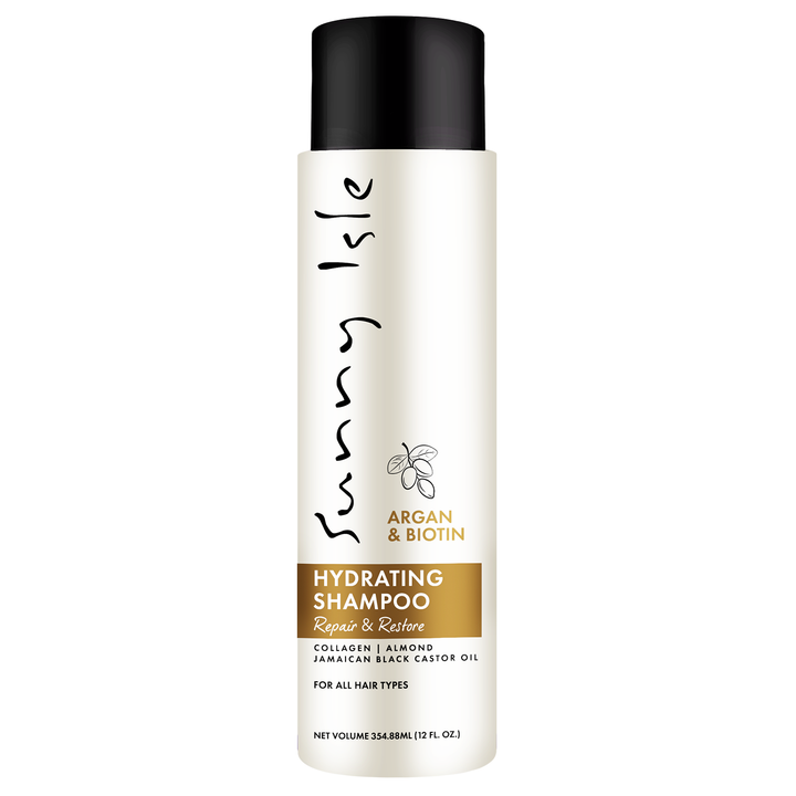 Argan & Biotin Hydrating Shampoo 12oz | Sunny Isle – Sunny Isle ...